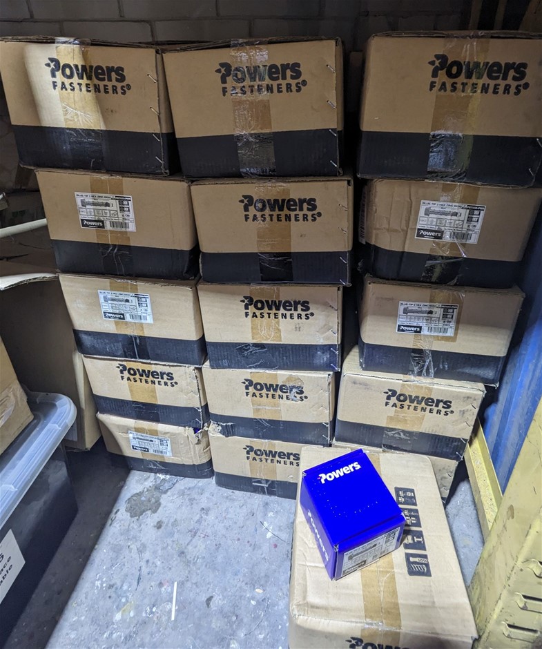 248 x Boxes 50mm Blue Tip Zinc 2 HEX Screw Bolts (100 per box) Auction ...