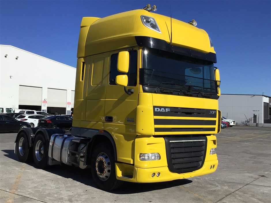 2017 DAF XF106 6 x 4 Prime Mover Truck Auction (0008-5057584) | Grays ...