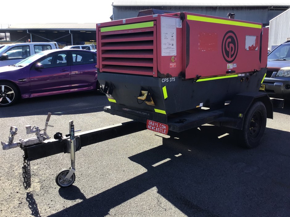 REDSTAR CPS375 Trailer Mounted Compressor Auction (0023-5057019 ...