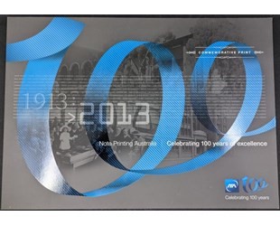 2013 Note Printing Australia Very Rare Unreleased Bank note