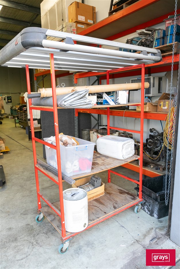 Mobile Steel Shelf Auction (0236-5056768) | Grays Australia