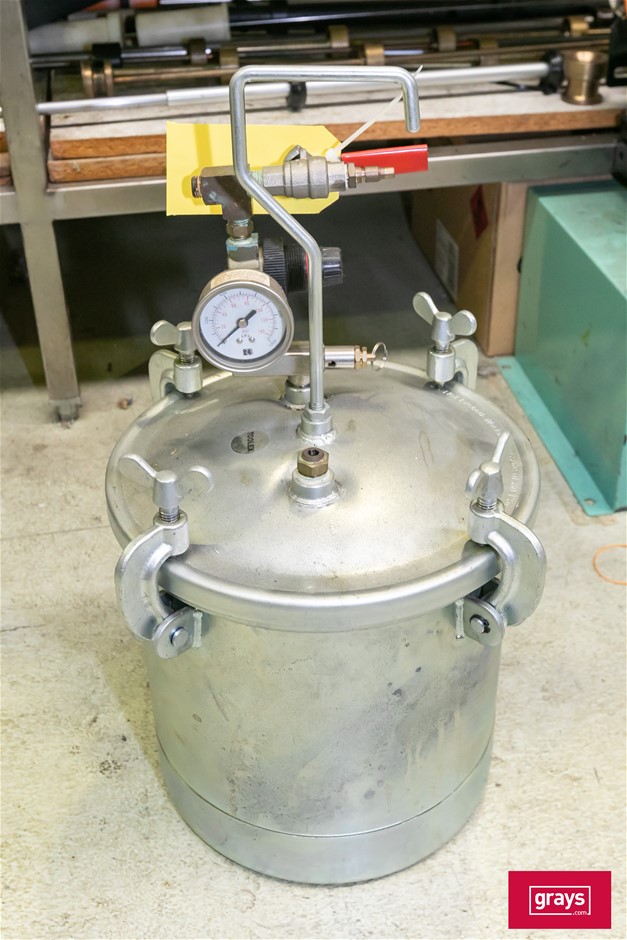 Toolex Airless Pressure Pot Auction (0199-5056768) | Grays Australia