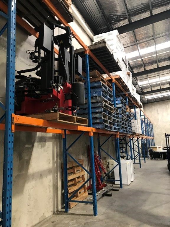 10x Bays of Steel Pallet Racking Auction (0016-3029706) | Grays Australia