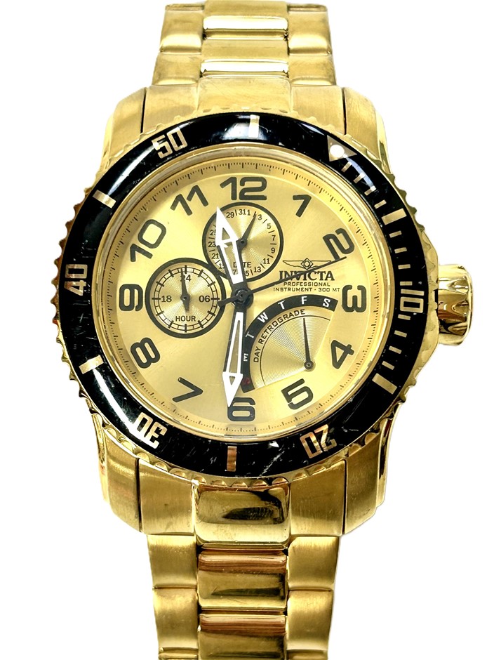INVICTA PRO DIVER Master Of The Oceans Professional Chronograph Men`s ...