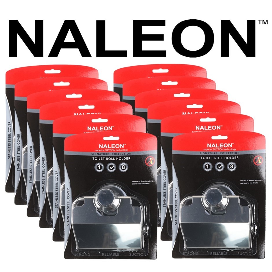 NALEON Signature Collection Toilet Roll Holder, Stainless Steel. Model 6576 Auction (0131 ...