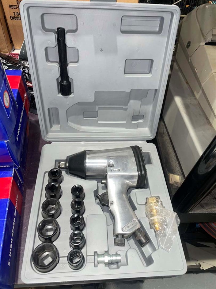 1/2" Impact Ratchet Gun Set Auction (0097-3029626) | Grays Australia