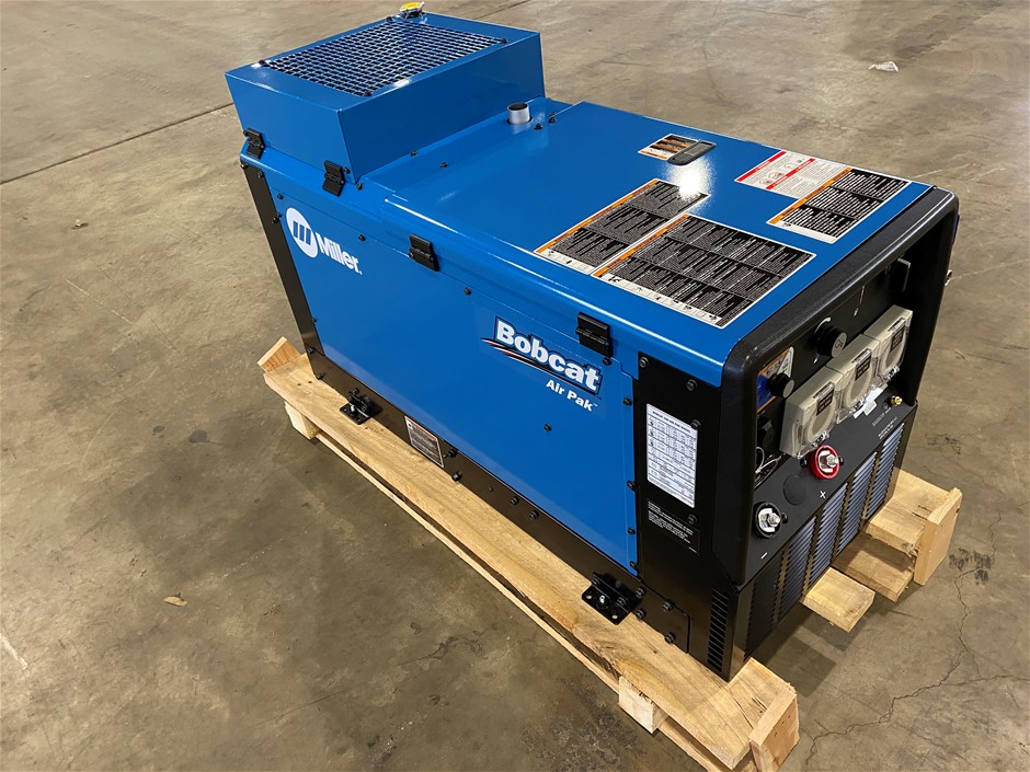 Miller Bobcat 200 Air Pak Diesel Air Compressor/Generator/Welder ...