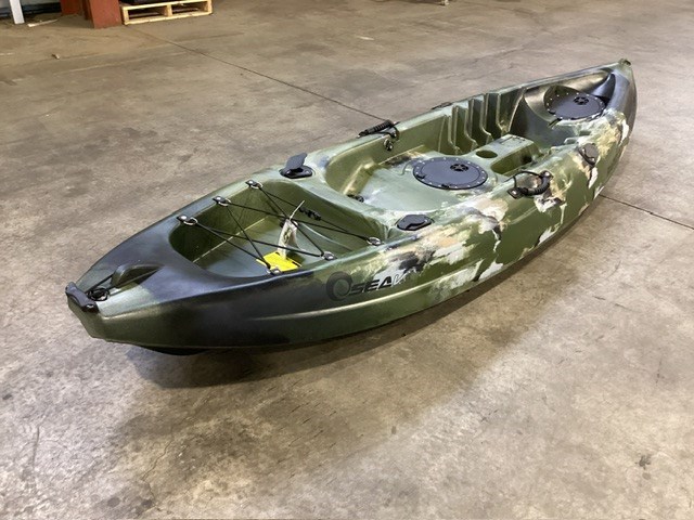 Seak Rapid Angler 2.7m Kayak, Green Camouflage Auction (0020-8018940 ...