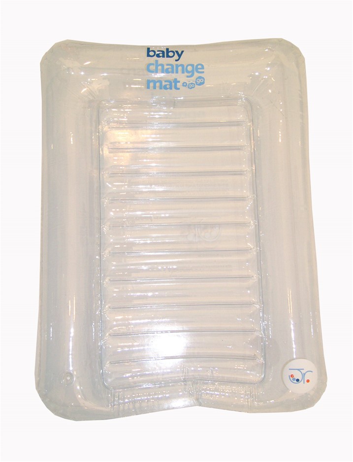 155 x Inflatable Baby Change Mat a Go Go - L: 77.5cm, W: 59cm (deflated ...