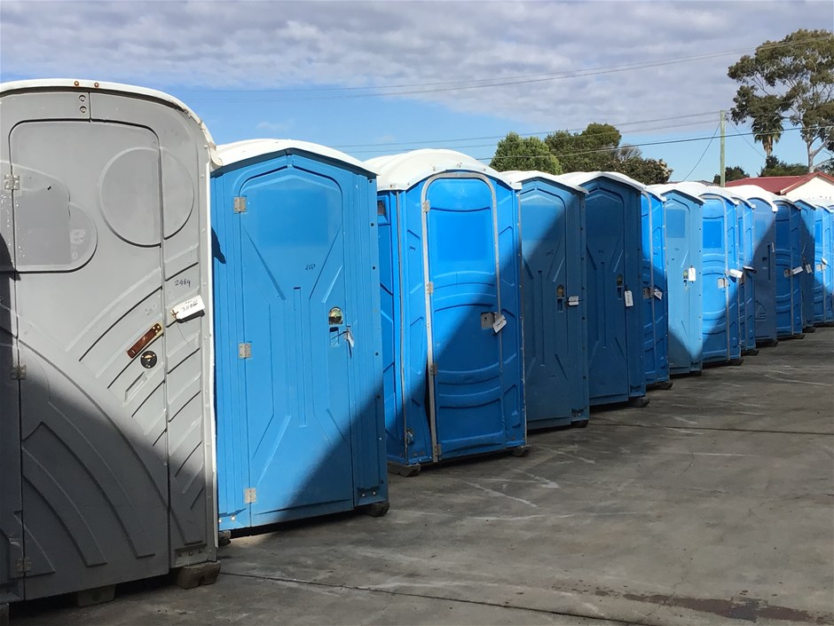 10x Used Portable Toilet Block Auction (0028-5056854) | Grays Australia