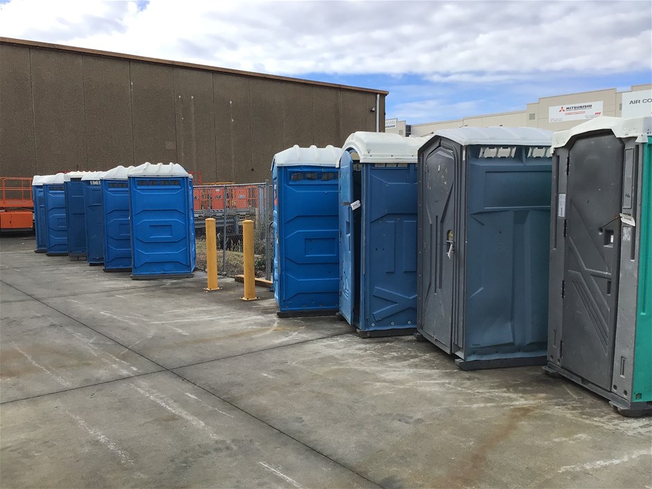 10 x Used Portable Toilet Block Auction (0030-5056854) | Grays Australia