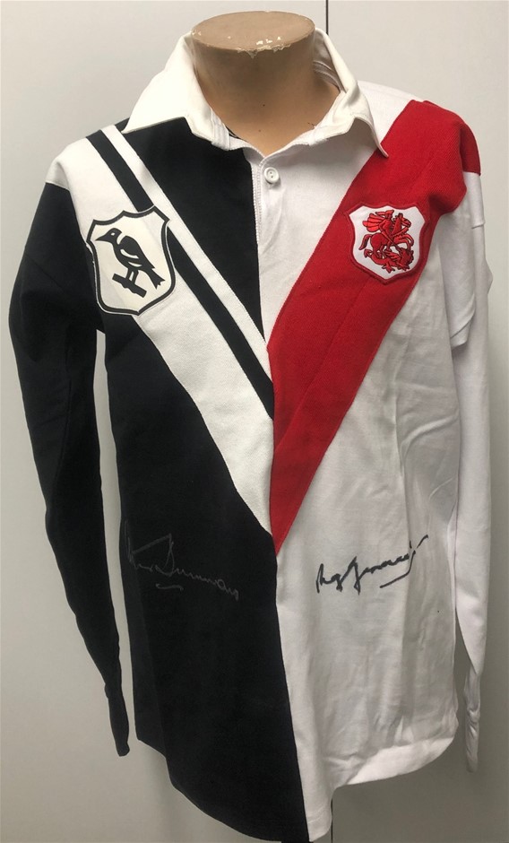 GASNIER & SUMMONS SIGNED SPLIT JERSEY IN PRESENTATION BOX Auction (0103 ...