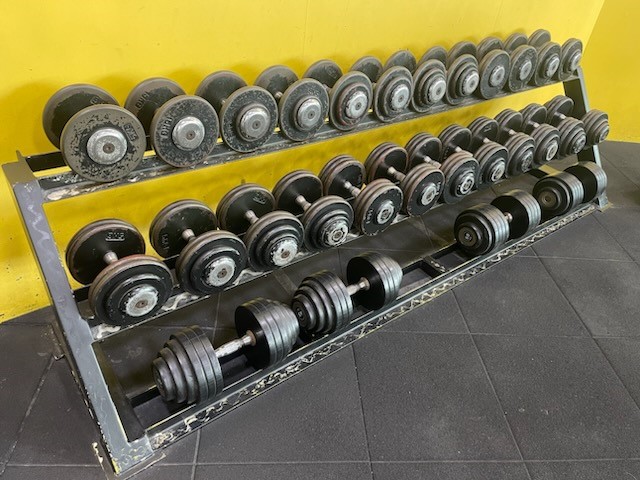Ex-Council Complete Set of Dumbbells from 1kg to 50kg