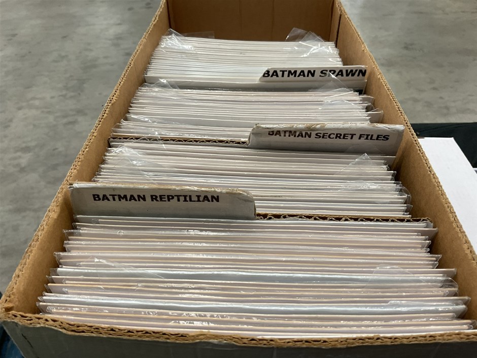 Box Of Unopened Batman Comics Auction (0014-9054050) | Grays Australia