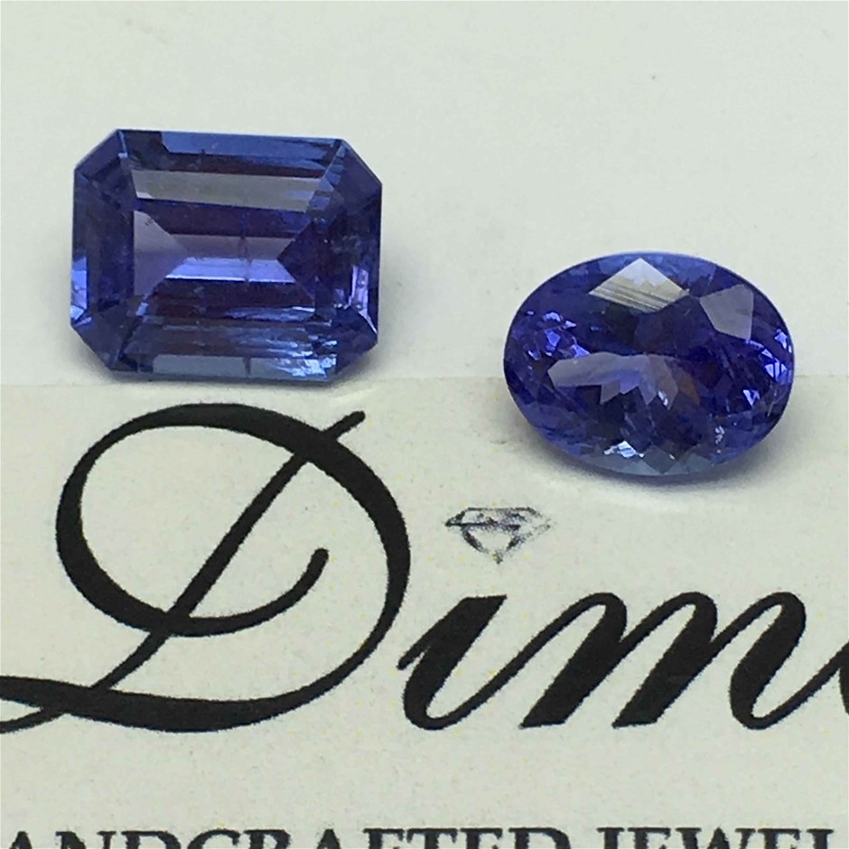 Two Loose Tanzanite, 5.60ct in Total Auction (0001-2559730) | Grays ...