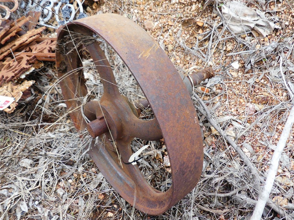 Antique Fly Wheel Assembly Auction (0093-5059467) | Grays Australia