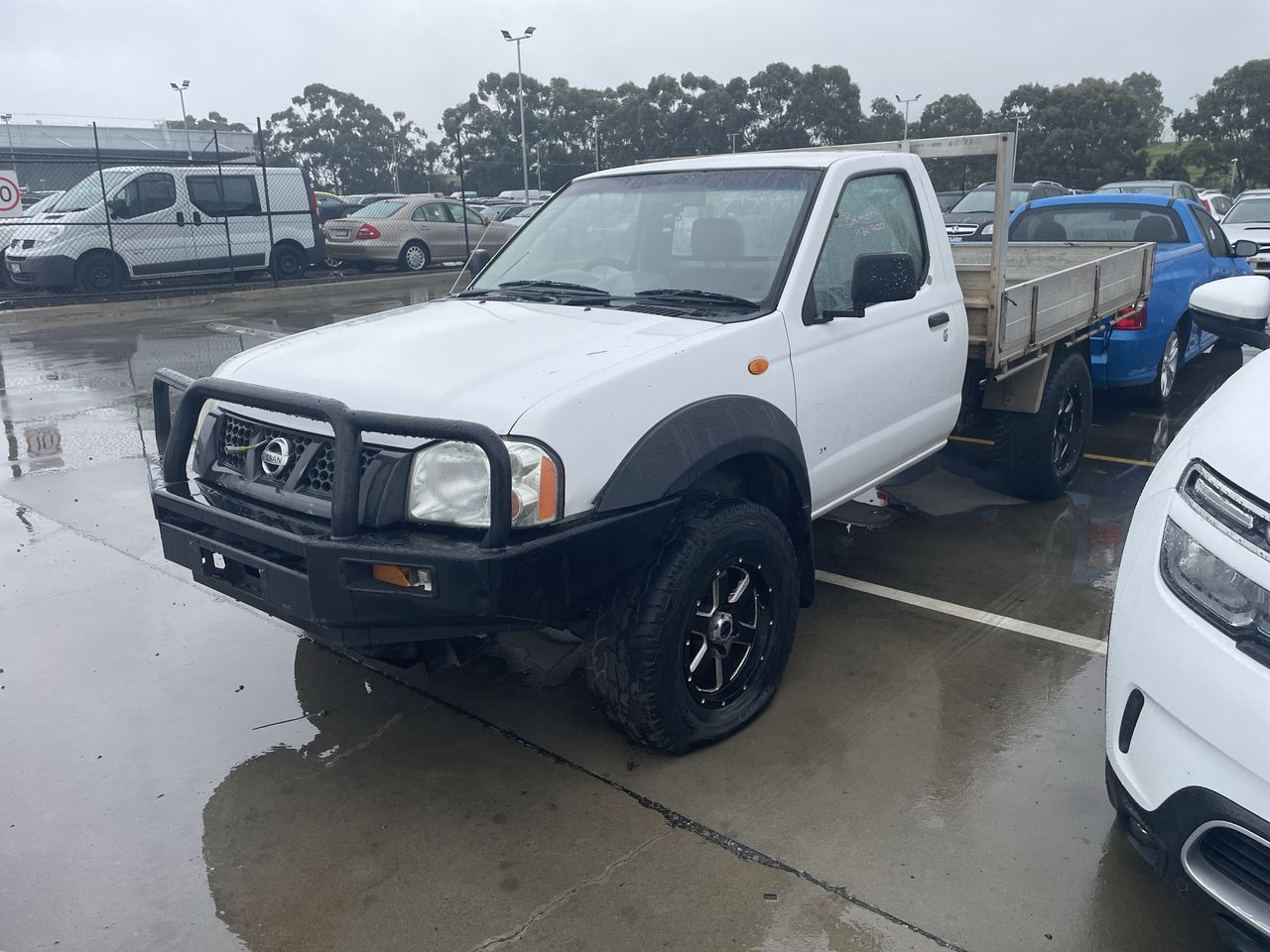 2004 Nissan Navara DX (4x4) D22 Turbo Diesel Manual Cab Chassis Auction ...