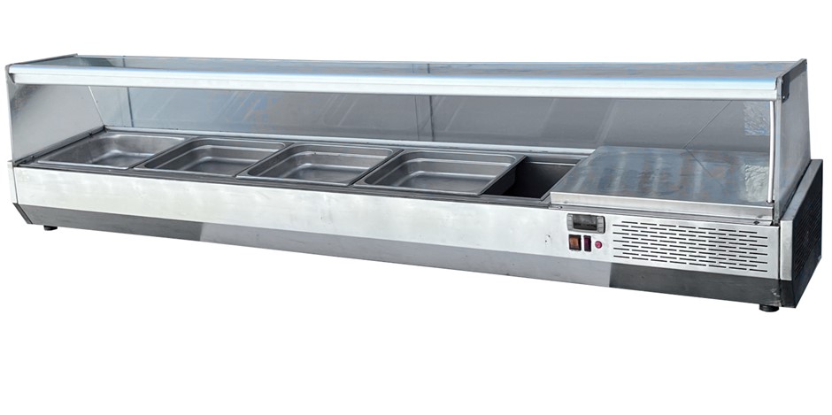 FAGOR PIZZA PREP COLD BAR COUNTER TOP FRIDGE Auction (0046-5057162 ...