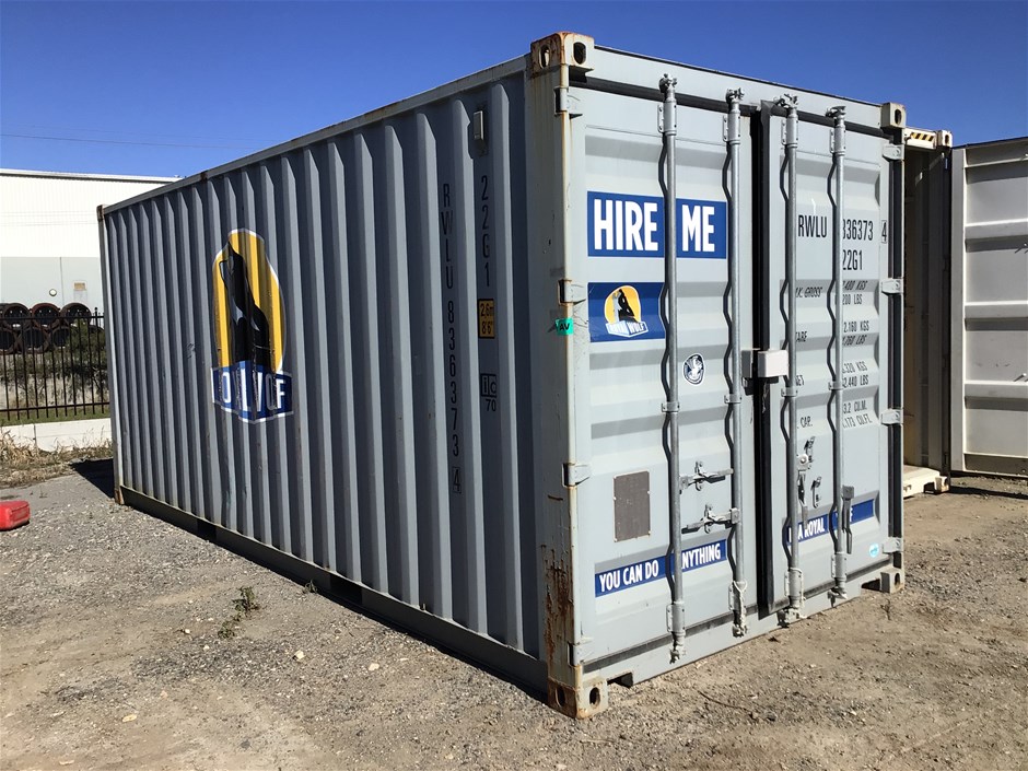 Royal Wolf 20ft Shipping Container and Contents Auction (0001-7053223 ...