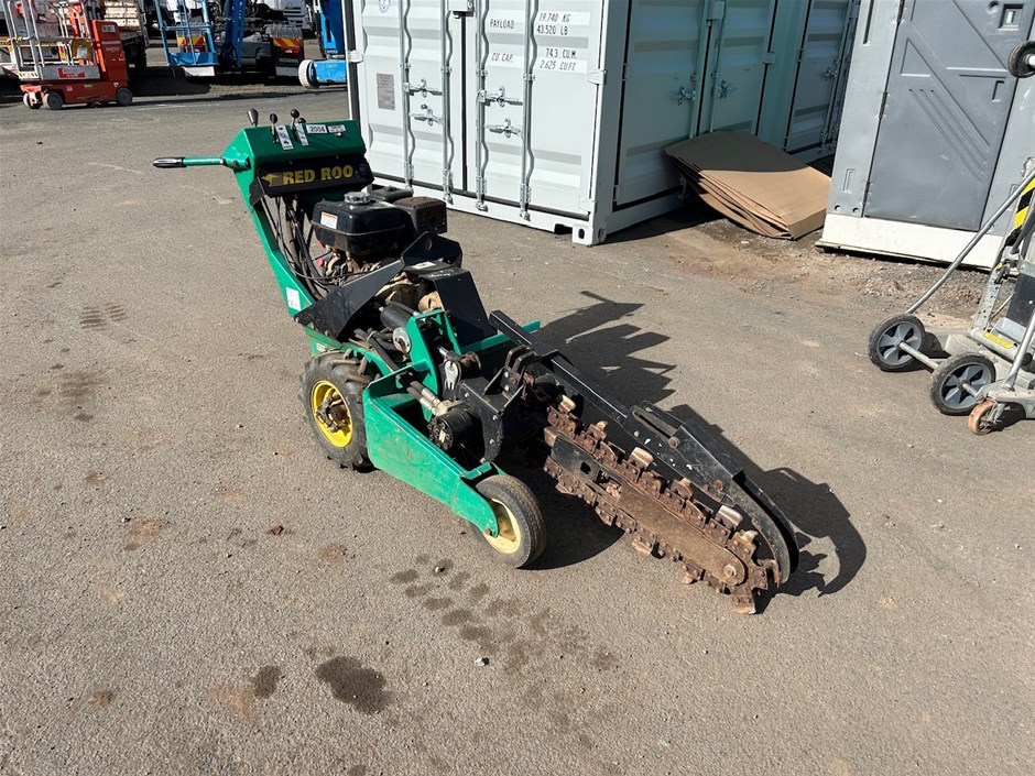 Red Roo Self Propelled Trencher Auction (0040-3030077) | Grays Australia