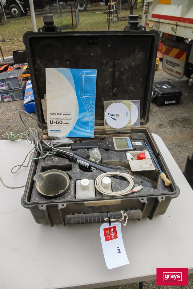 HORIBA U-50 Series Multi Water Quality Checker Unit Auction (0189 ...