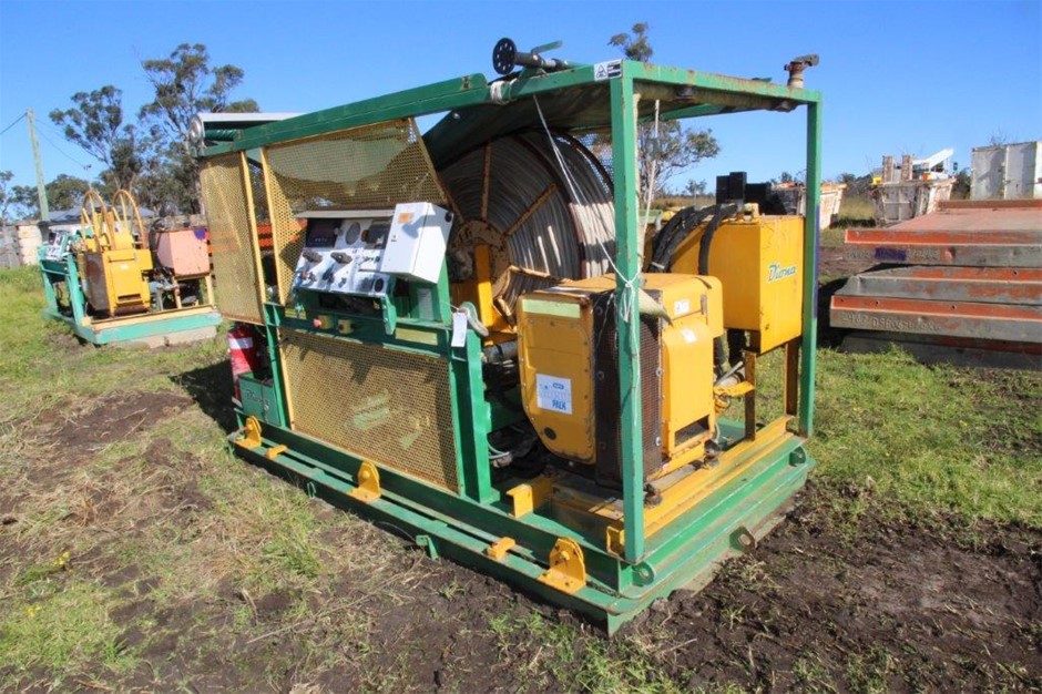 Cable Hauling Transmission Capstan Winch 5Ton Auction (0107-5057360 ...