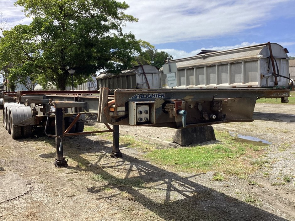 2014 Maxitrans ST3 Triaxle Skeletal Trailer Auction (0130-7053191 ...