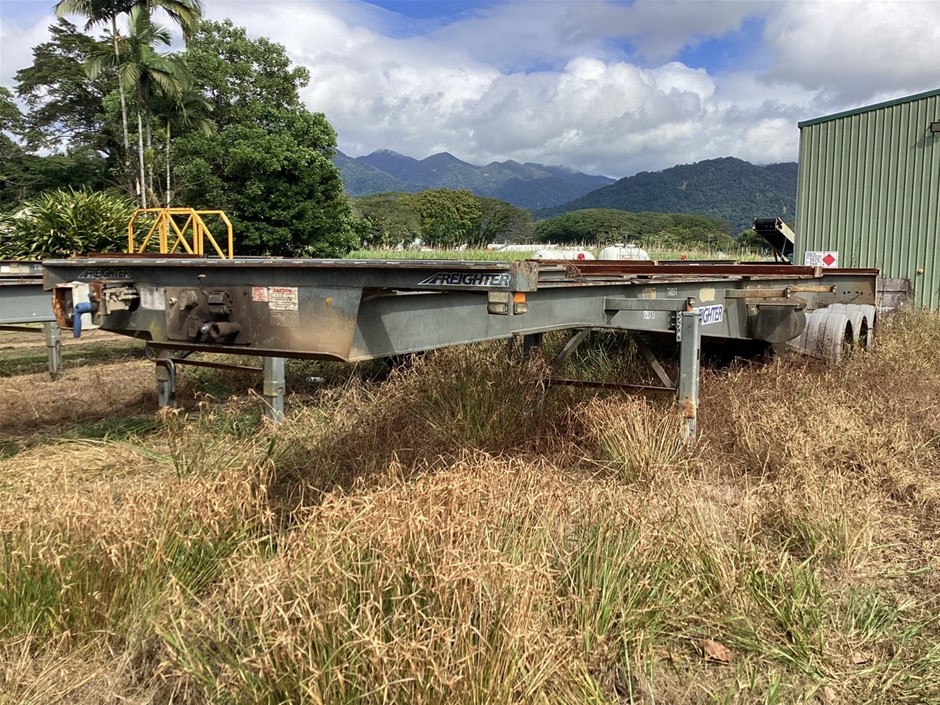 2014 Maxitrans ST3 Triaxle Skeletal Trailer Auction (0142-7054383 ...