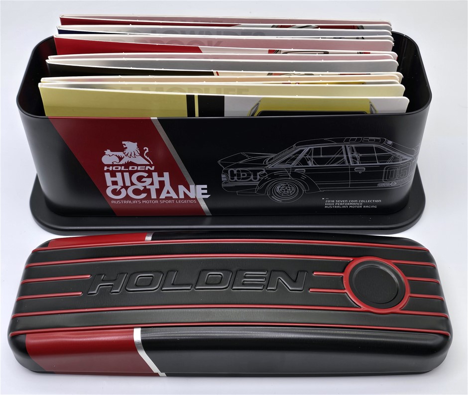 COMPLETE HOLDEN HIGH OCTANE 2018 COLOURED COIN SET Auction (0001 ...