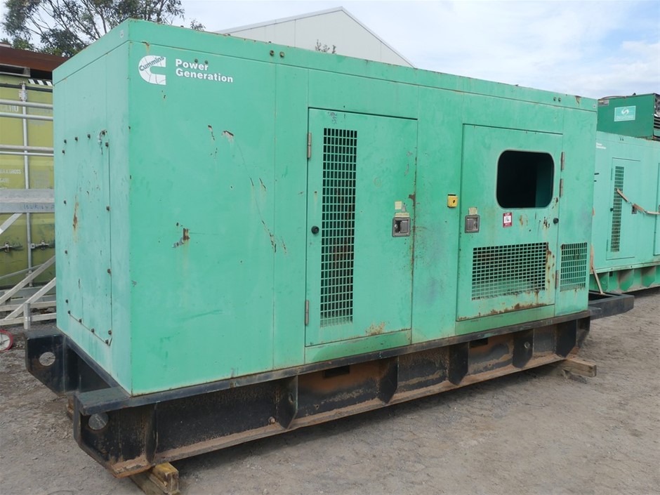 Cummins Power Generator BQ-108M 185 kVA Diesel Generator Auction (0014 ...