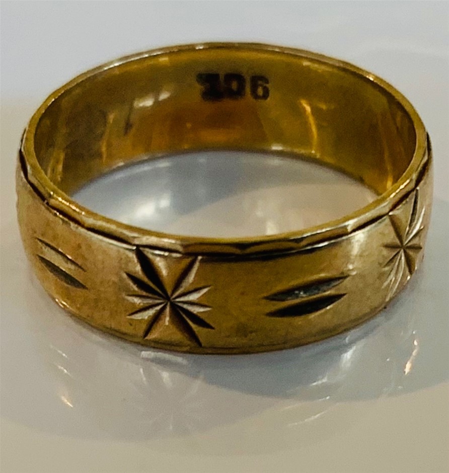 Estate Gold ring stamped 9ct Vintage Auction (0128-8019036) | Grays ...