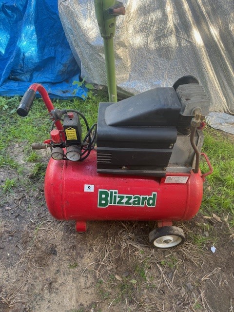 Blizzard Oiled 240V 40L 2.5HP 10CFM Air Compressor Auction (0001 ...