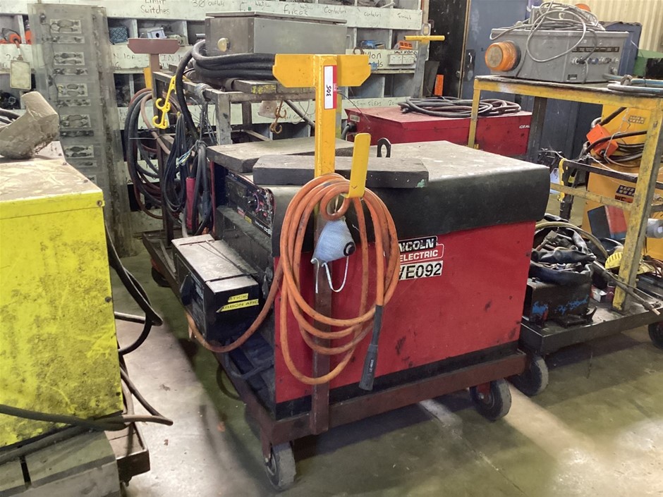Lincoln Idealarc DC 600 VRD Multi Process Welder Auction (0305-7053302 ...