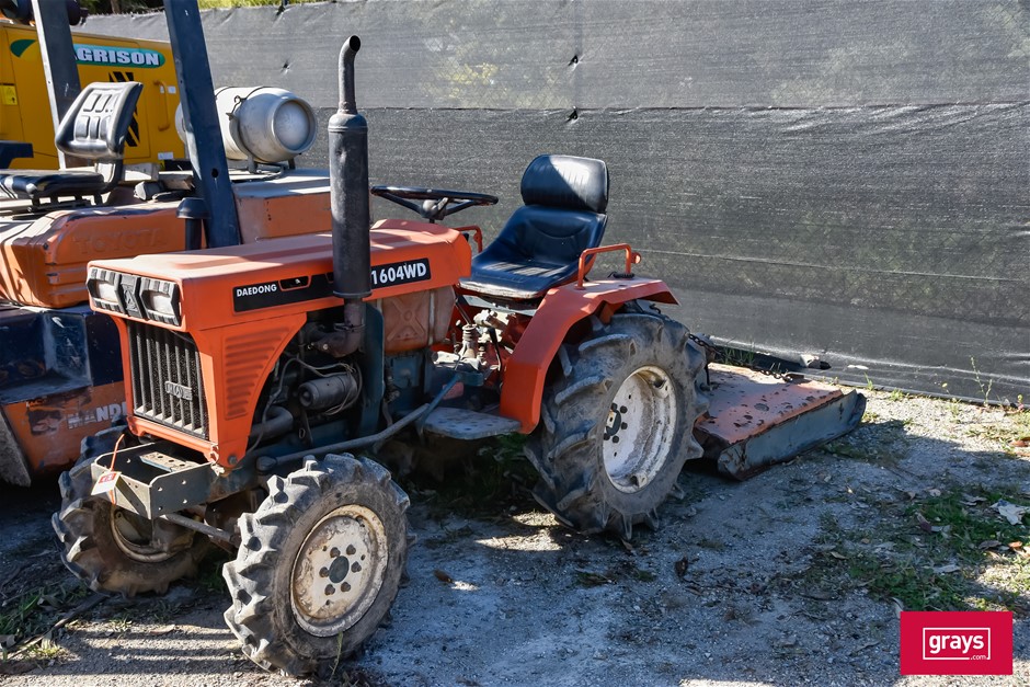DAEDONG T1604WD Tractor With Slasher Attachment Auction (0058-5057360 ...