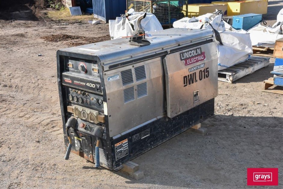 LINCOLN ELECTRIC VANTAGE 400 Generator Auction (0427-5057360) | Grays ...