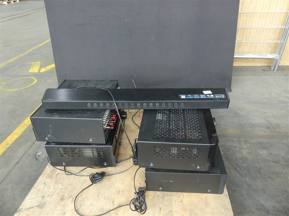 Bulk Lot of Assorted Yamaha ( AV Receiver and Bluetooth Soundbar ...