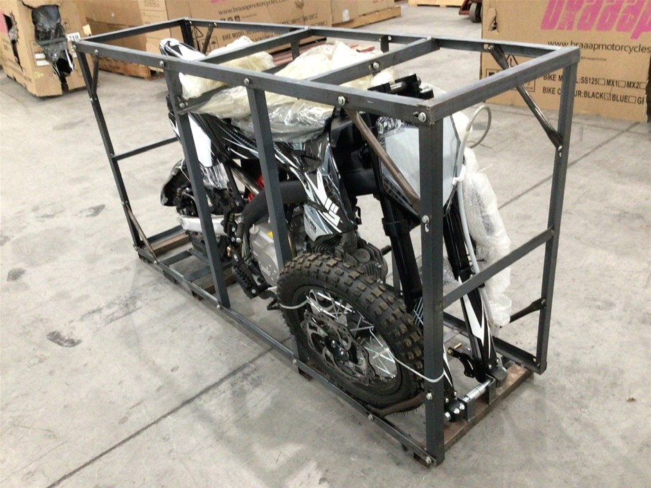 Unused Braaap MX-125F Motorcycle in Crate Auction (0014-3030681 ...