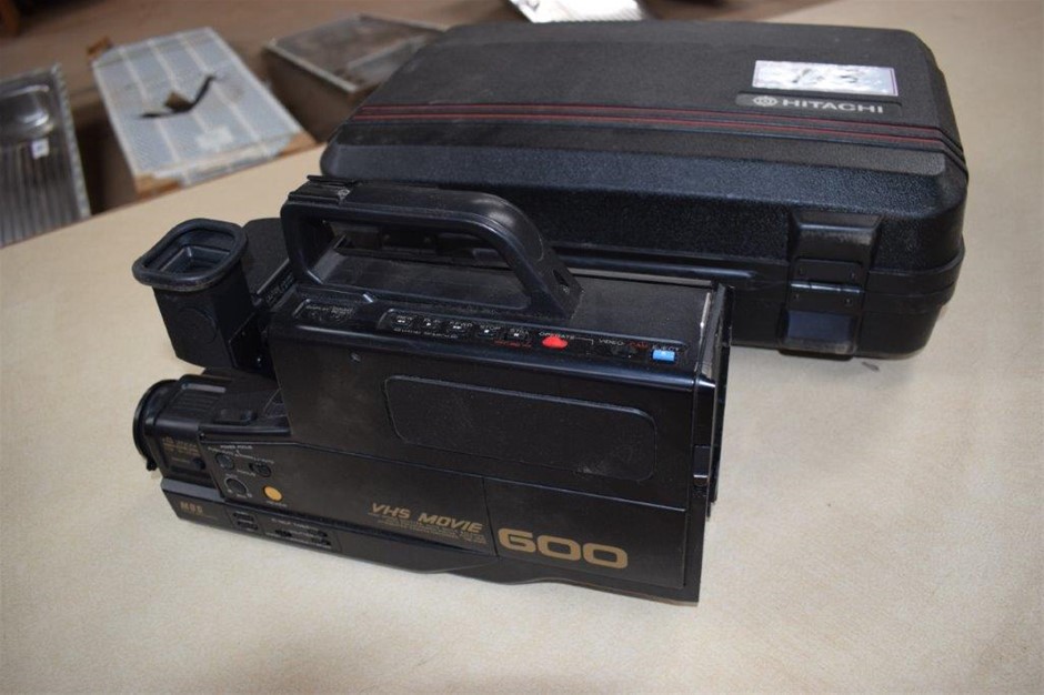 Vintage Hitachi VHS Movie Camera Auction (0113-9053185) | Grays Australia