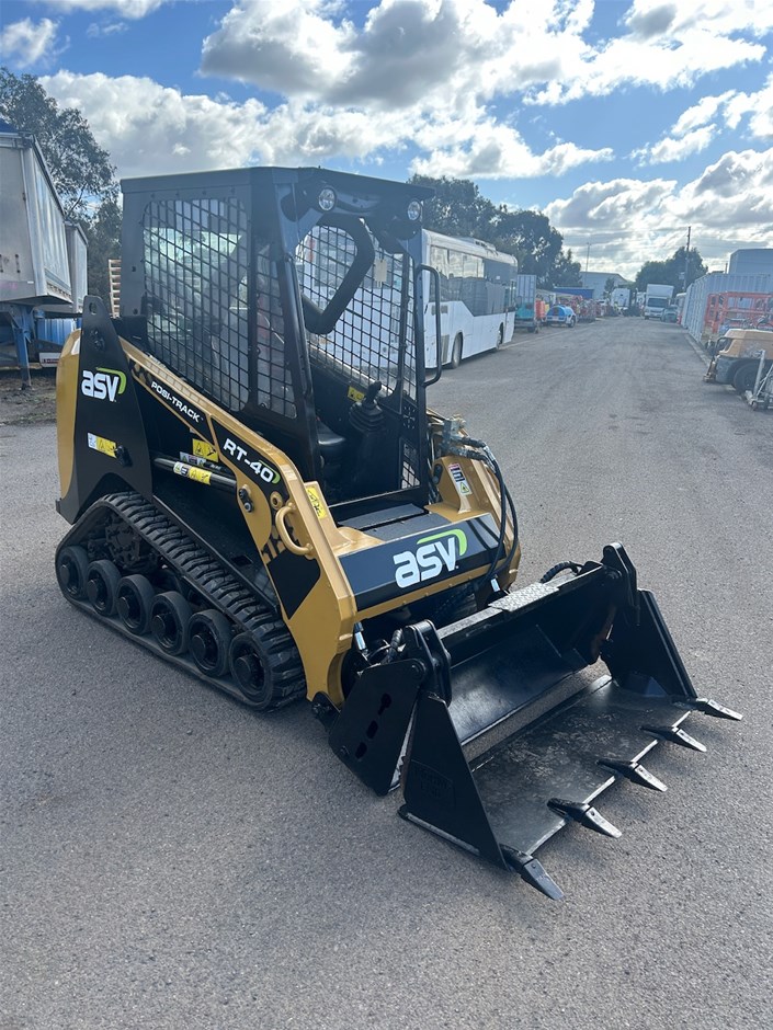 2021 ASV RT40 Skid Steer Loader (Track) Auction (0001-3030114) | Grays ...