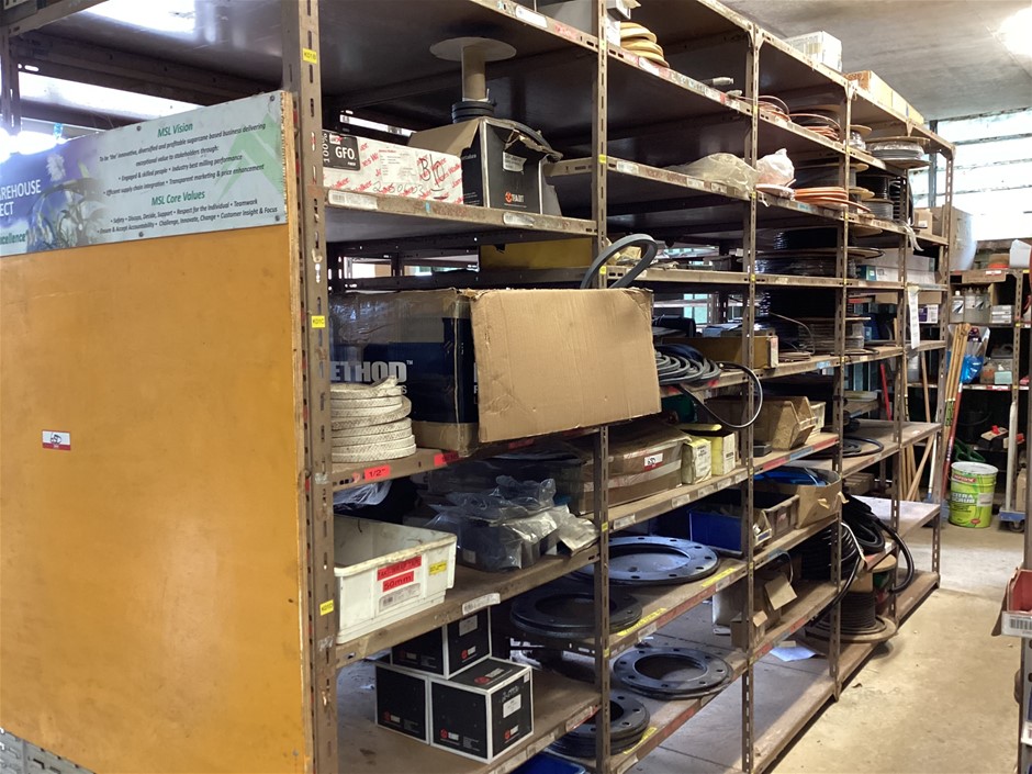 Rack Qty Workshop Consumables Auction (0650-7053320) | Grays Australia