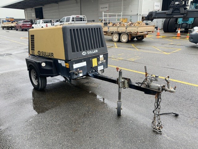 Sullair 185DPQ CAi4 LRC Trailer Mounted Compressor Auction (0001 ...