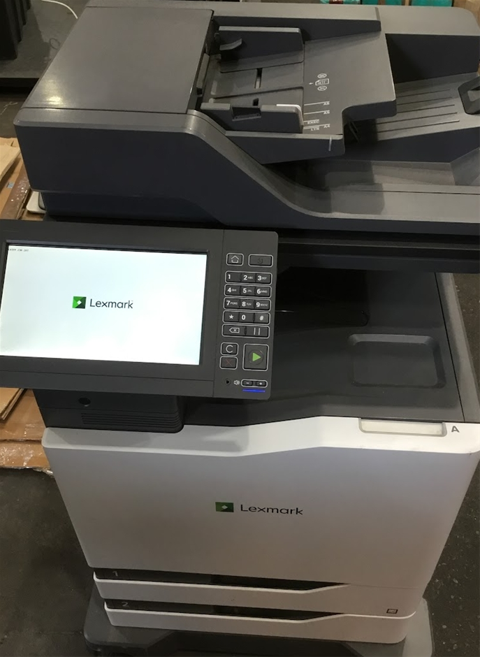 Lexmark CX860 CX860dtfe Laser Multifunction Printer Auction (0041 ...