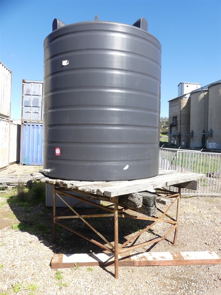 Poly Water Tank And Stand Auction (0310-5057463) | Grays Australia