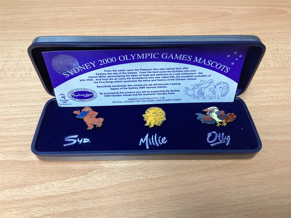 Sydney 2000 Olympic Games Mascots Pin Set Auction (0038-8019173 ...