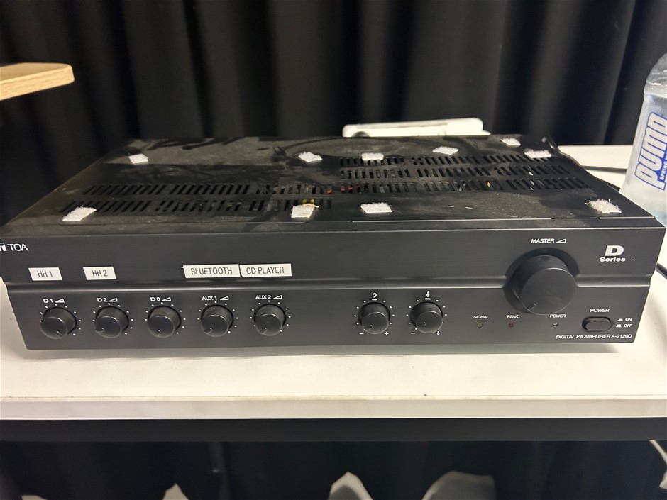 TOA A2120D 120W Class D Mixer Amp Auction (0018-5057664) | Grays Australia