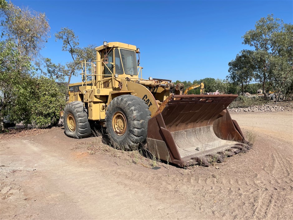 1980 Caterpiller CAT 980C Wheeled Loader Auction (0006-8019332) | Grays ...