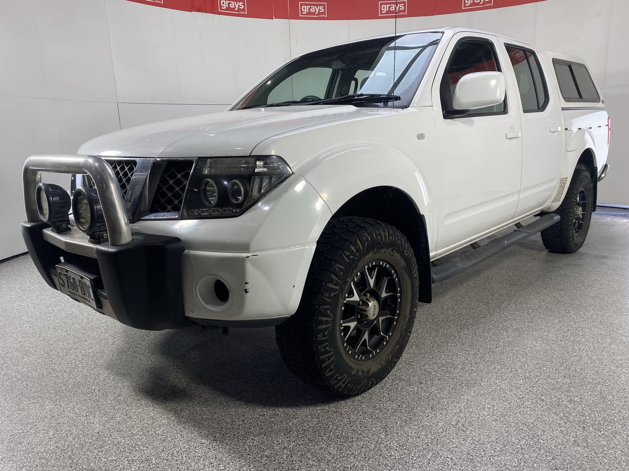 2010 Nissan Navara ST (4x4) D40 Turbo Diesel Automatic Dual Cab Auction ...