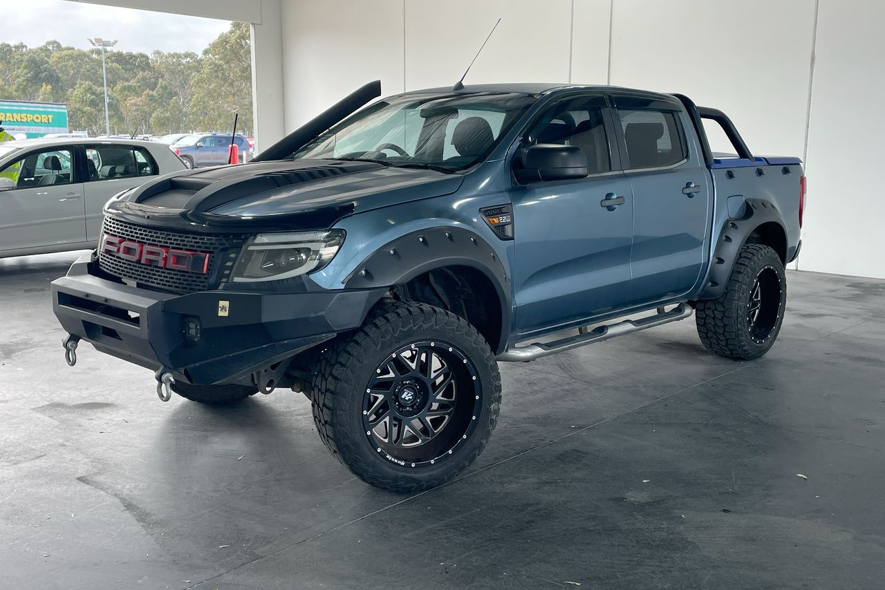2012 Ford Ranger XL 4X2 Hi-Rider PX Turbo Diesel Manual Dual Cab ...