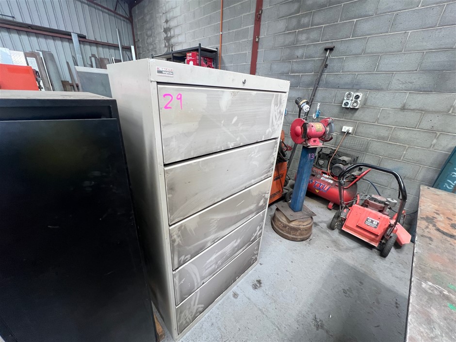 5 Draw Filing Cabinet Auction (0029-3030202) | Grays Australia