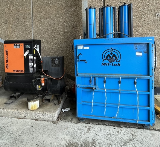 Air Compressor & Baler Auction (0001-5057733) | Grays Australia